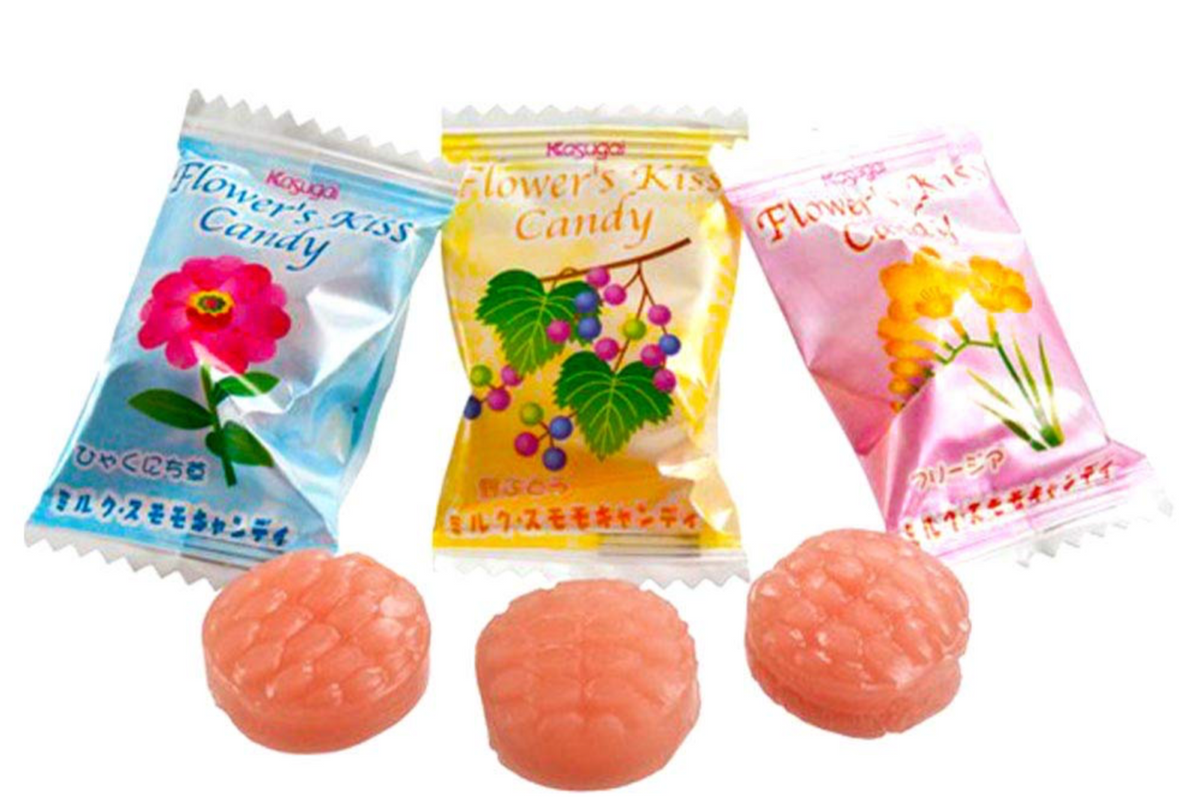 Kasugai Japanese Candy, Hana No Kuchizuke Flower Kiss – Babodim