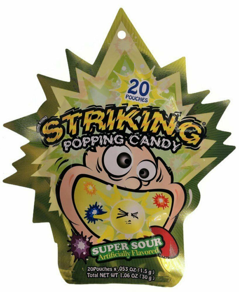 Striking Popping Candy, Lemon
